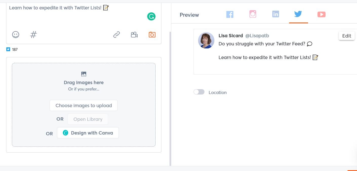 Agorapulse Dashboard for Social Media Management Review
