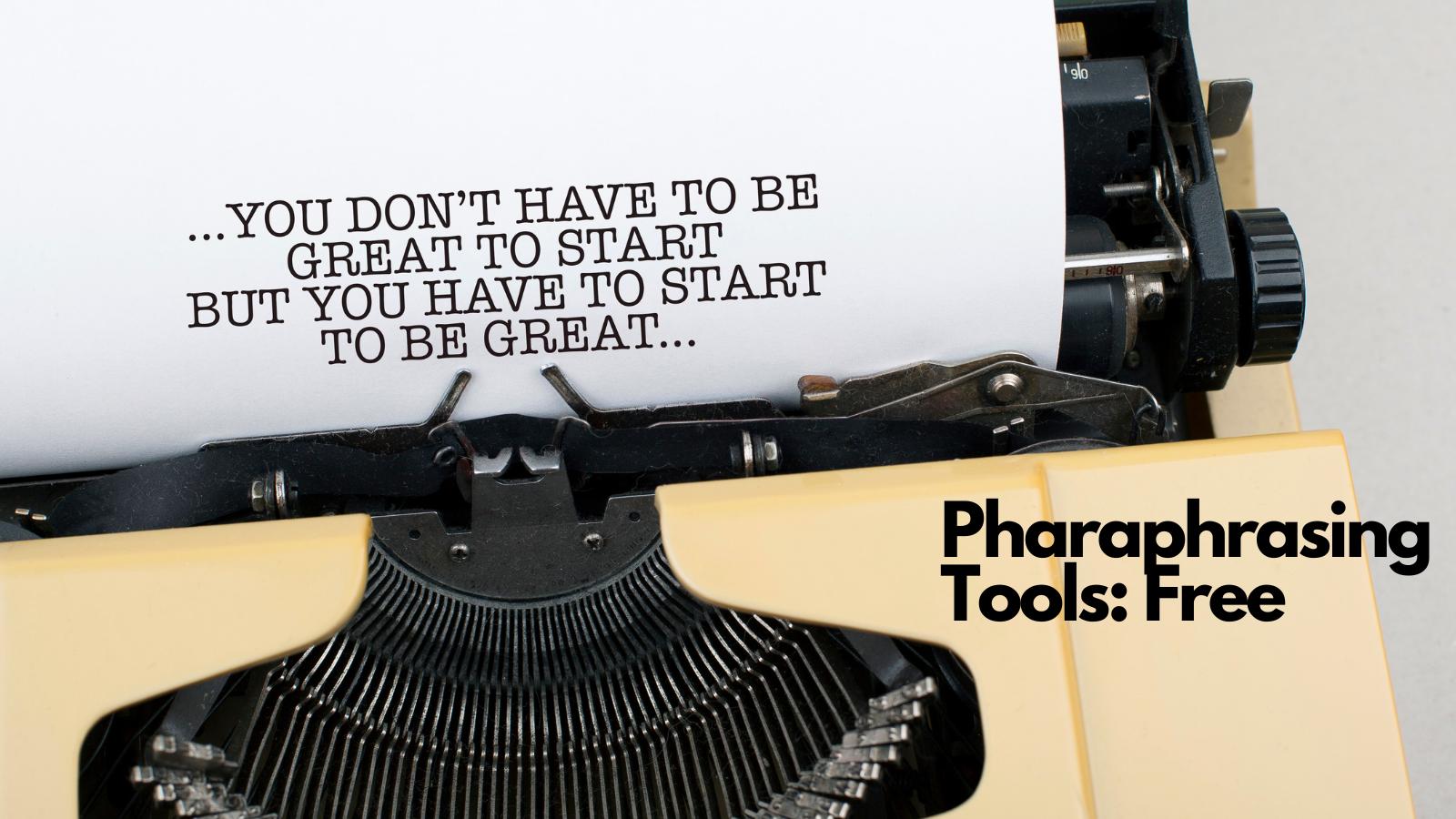 Paraphrasing Tools Free: 5 Best Options & Faster Content Creation