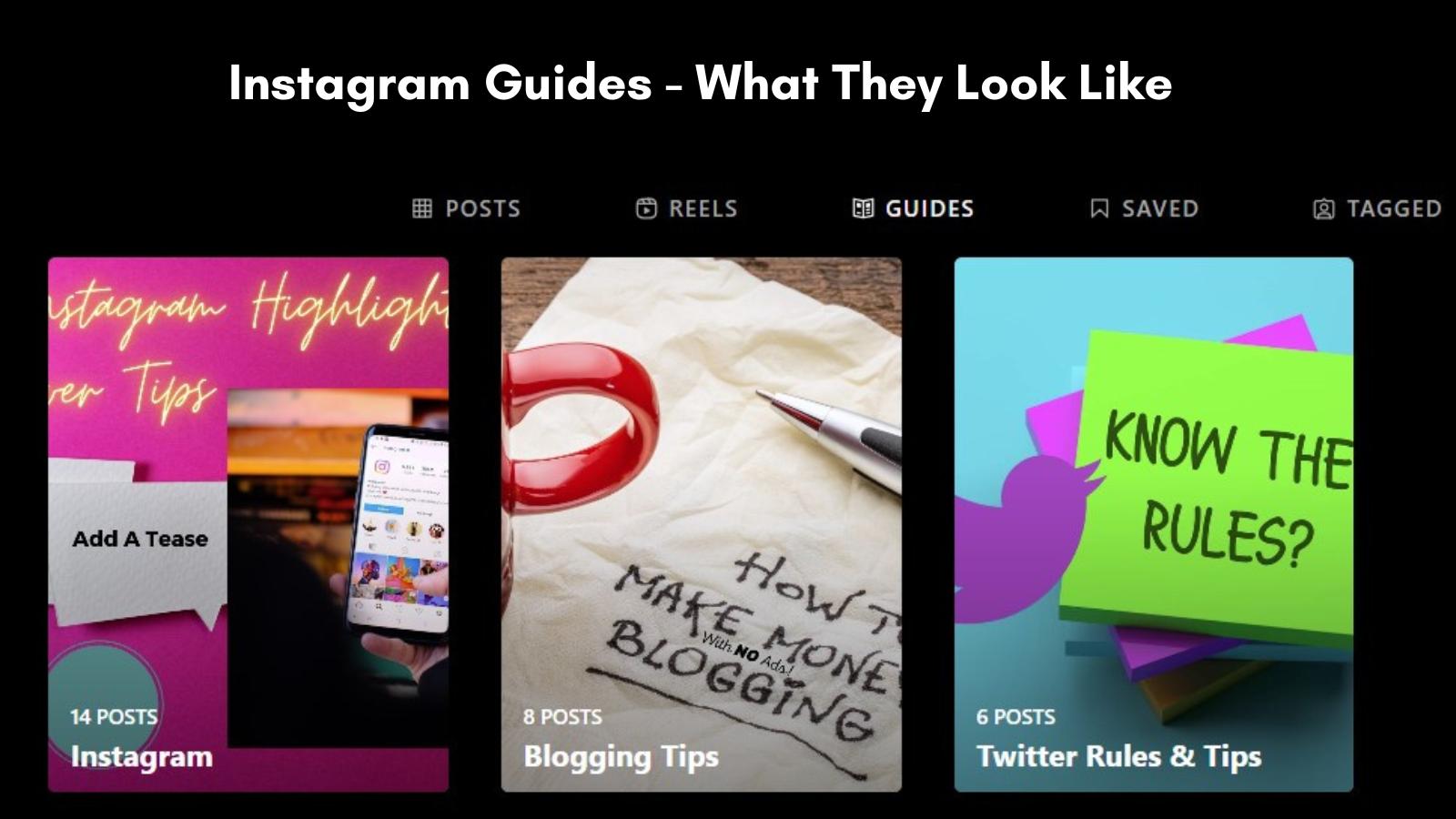 How To Use Instagram Guides (Collections) To Build Authority