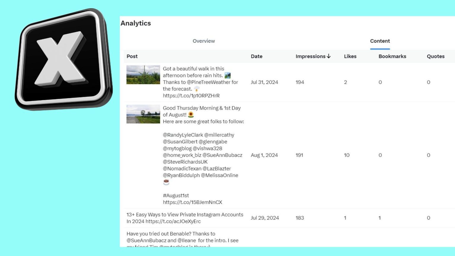 Read Twitter Analytics for In-Depth Insights into Your Posts