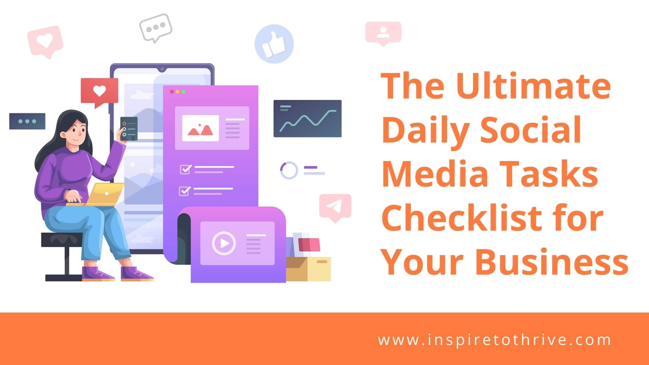 Social Media Tasks Checklist To Build A Strong Online Presence