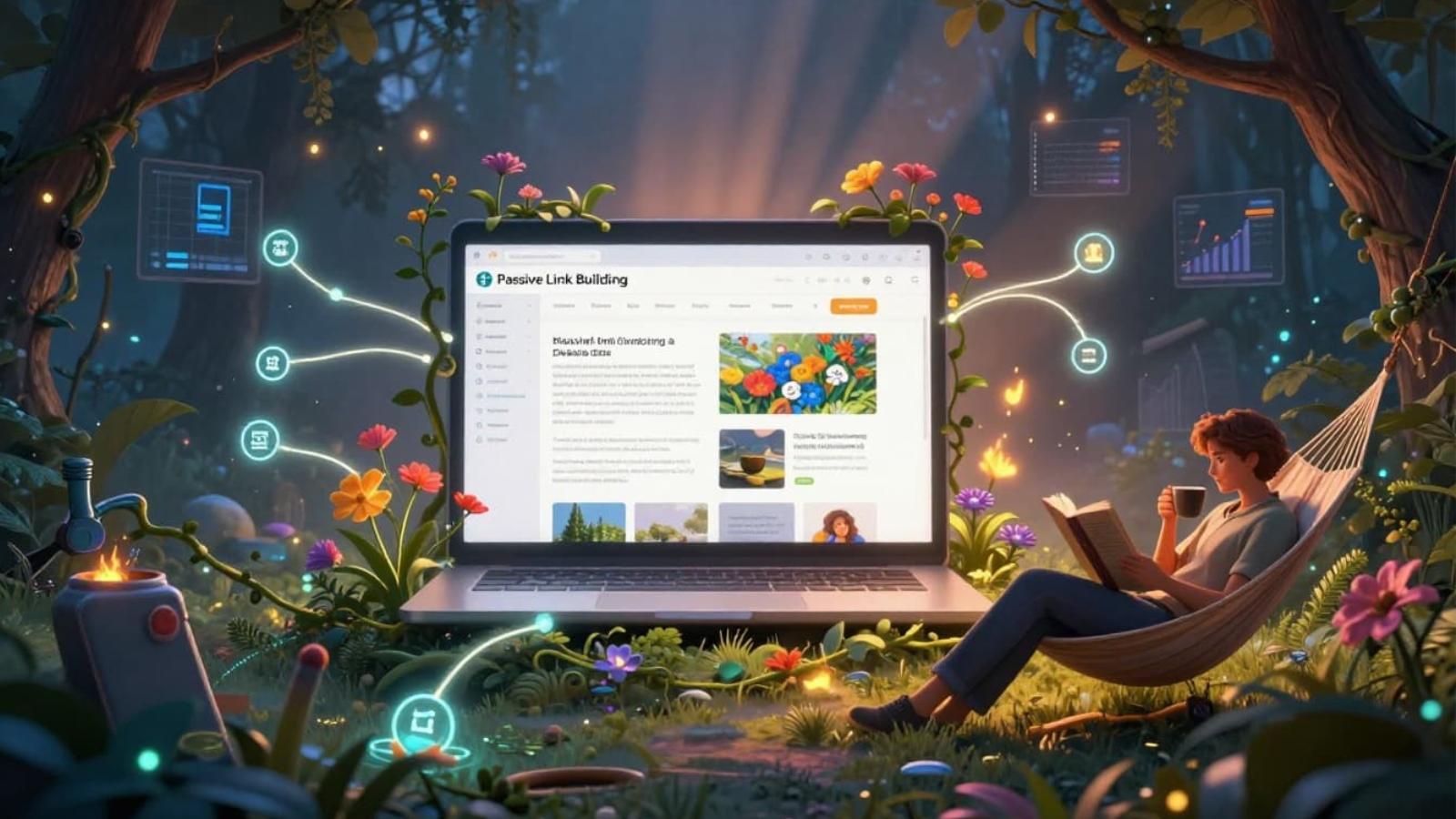 Passive Link Building: A Key for Niche Blogs