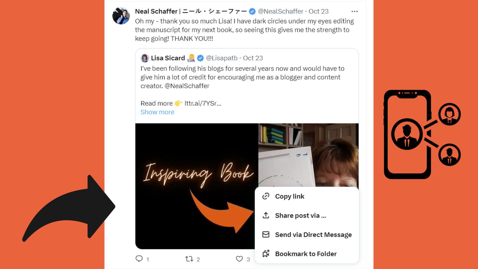 Share Tweets Easily & Quickly with Tips from Inspire To Thrive